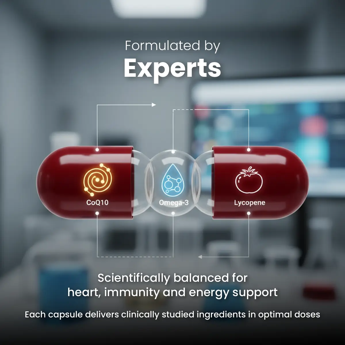 Cozy Q Forte Capsule for Heart Health & Energy Support