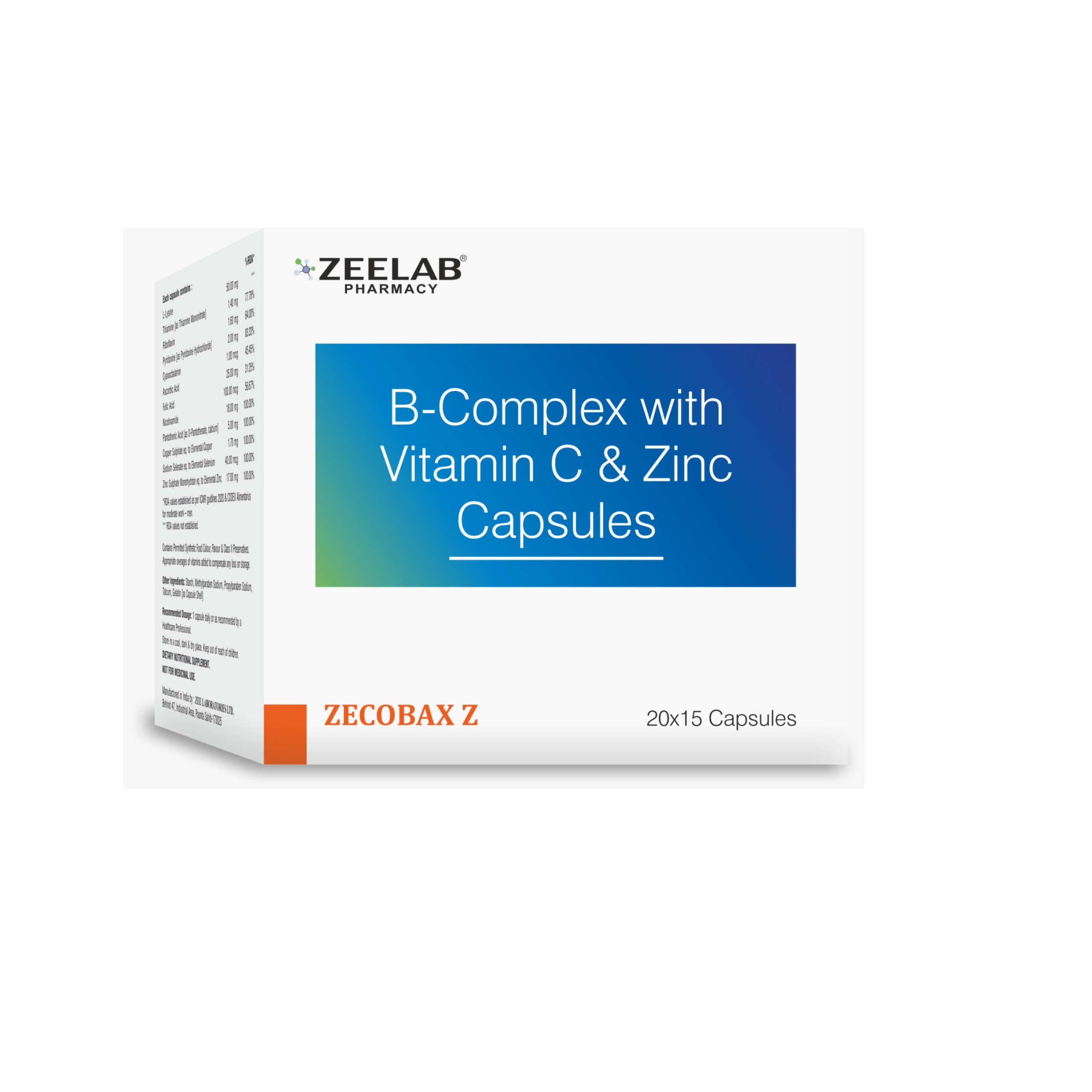 Zecobax Z Multivitamin Capsule | A To Z Multivitamin Tablet