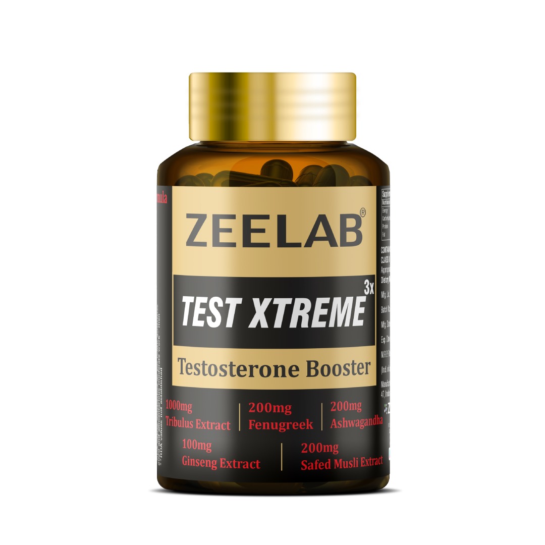 Buy Zeelab Test Xtreme Testosterone Booster Supplement Capsule Online