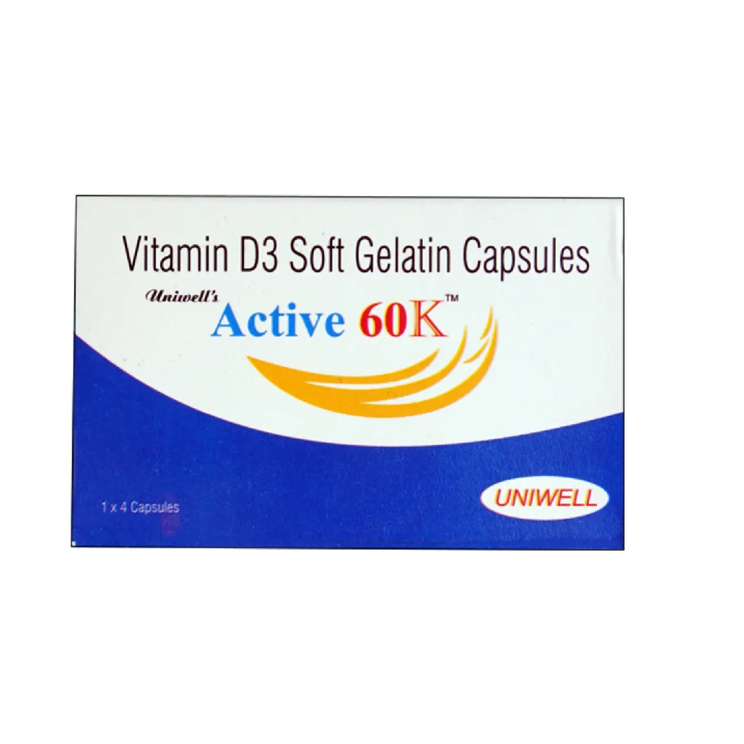 Active 60k Capsule - Uses, Benefits, Side Effects & Price
