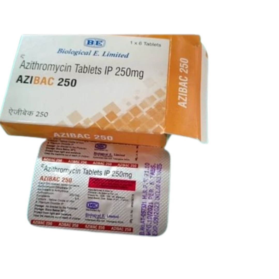 Azibac 250mg Tablet - Uses, Benefits, Side Effects & Price