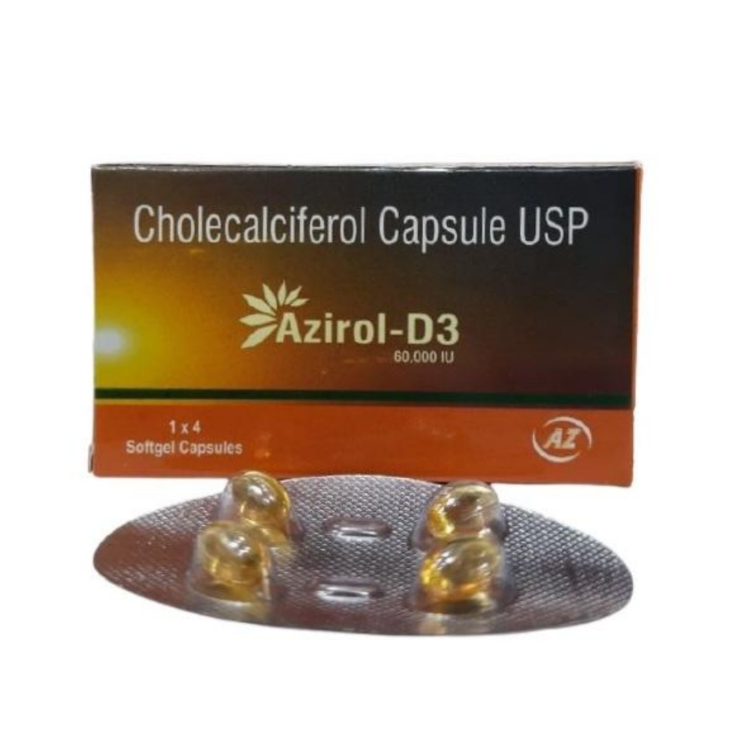 Azirol D3 Softgel Capsule - Uses, Benefits, Side Effects & Price