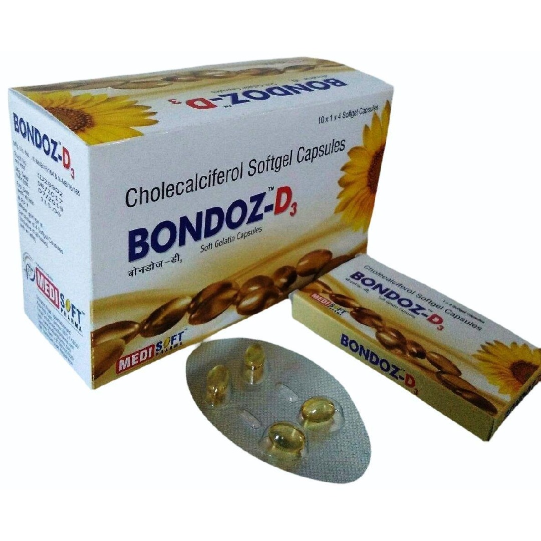Bondoz D3 Capsule - Uses, Benefits, Side Effects & Price