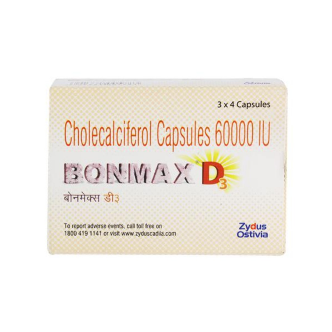 Bonmax D3 Capsule - Uses, Benefits, Side Effects & Price