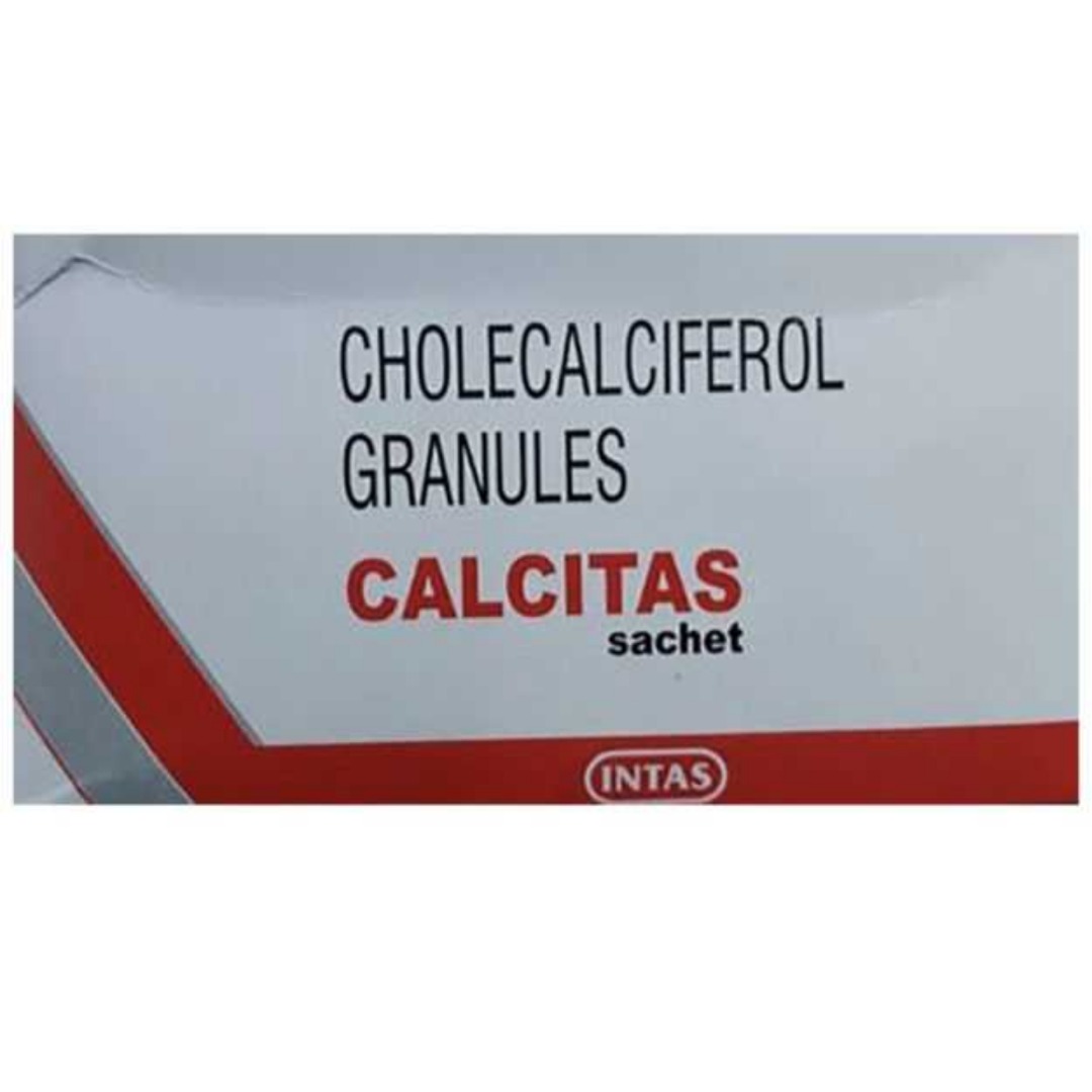 Calcitas Sachet Granules - Uses, Benefits, Side Effects & Price