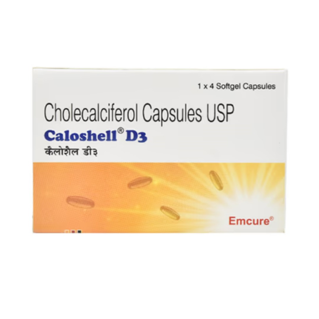 Caloshell D3 Capsule - Uses, Benefits, Side Effects & Price