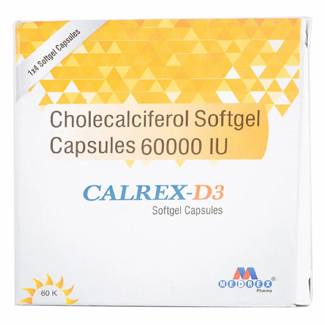 Calrex D3 Capsule - Uses, Benefits, Side Effects & Price
