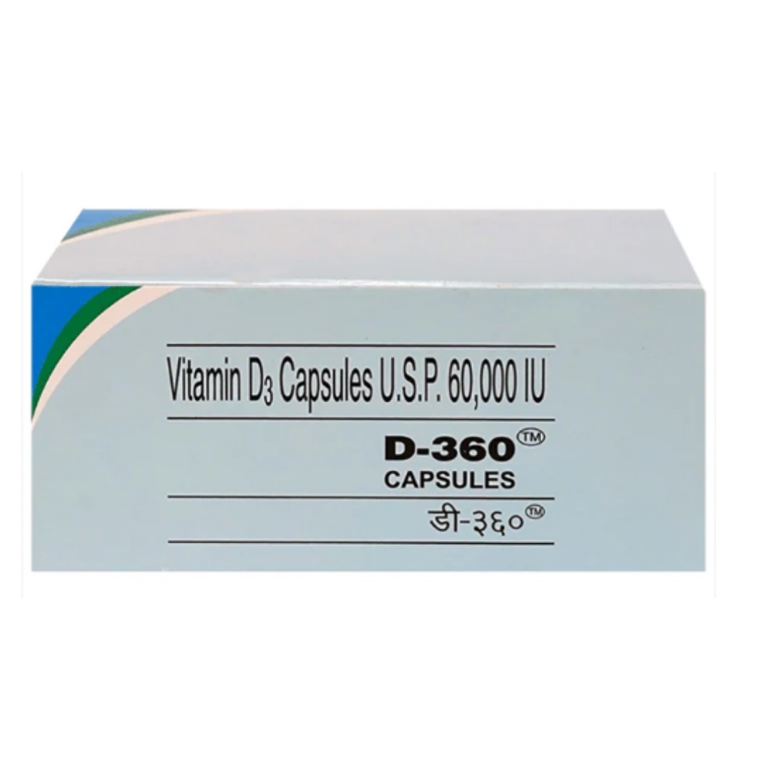 D 360 Capsule - Uses, Benefits, Side Effects & Price