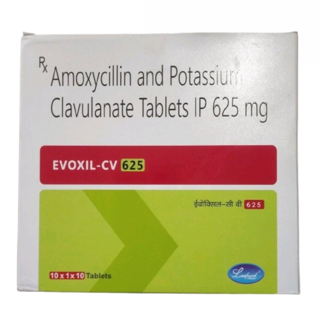Evoxil CV 625 Tablet – Uses, Substitutes, Dosage, Side Effects & Price