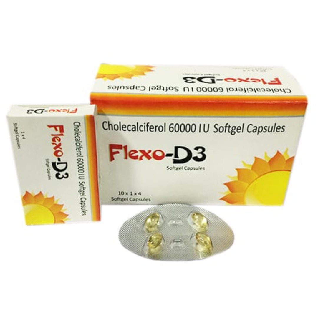 Flexo D3 Capsule - Uses, Benefits, Side Effects & Price