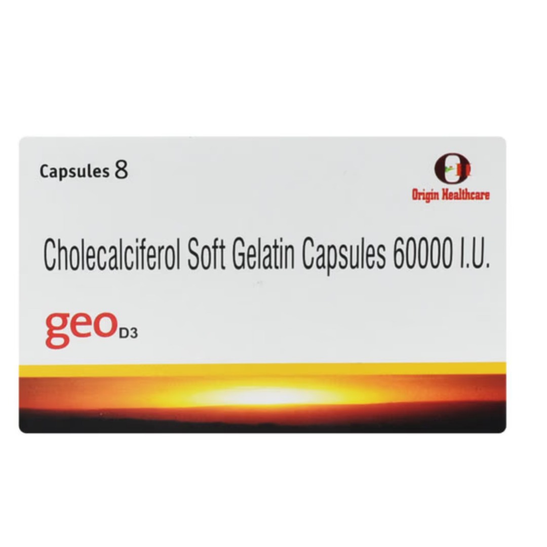 Geo D3 Capsule - Uses, Benefits, Side Effects & Price
