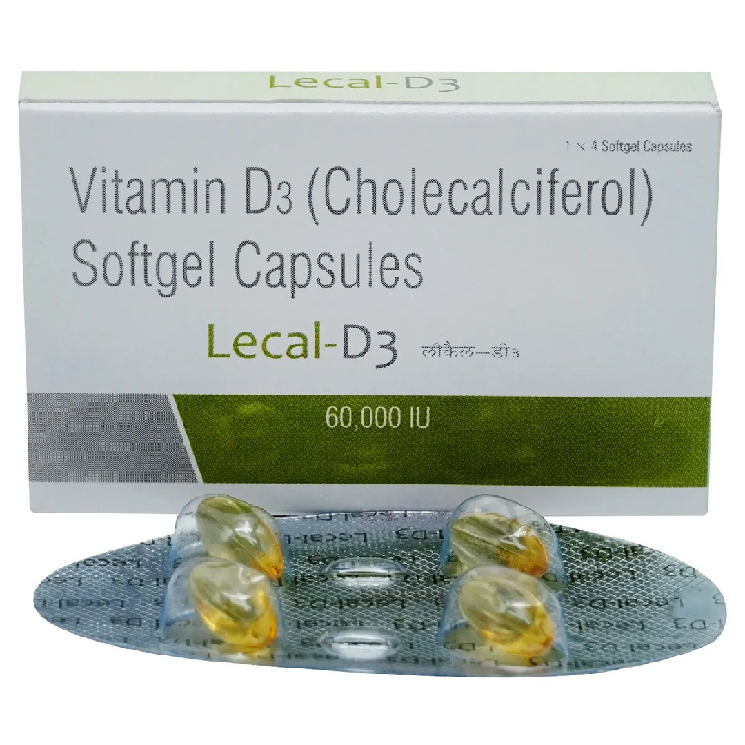 Lecal D3 Capsule - Uses, Benefits, Side Effects & Price