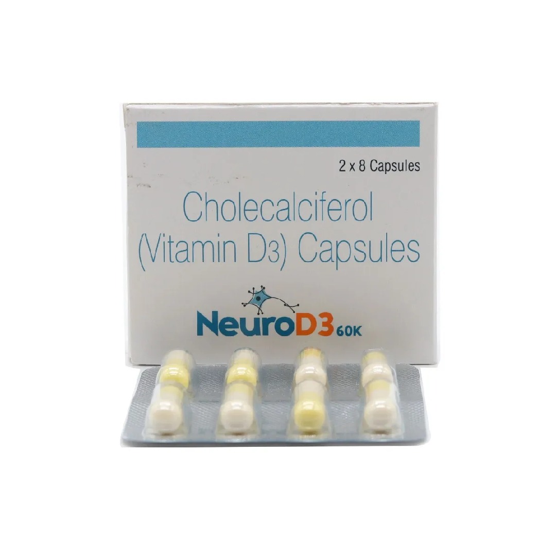 Neuro D3 60k Capsule - Uses, Benefits, Side Effects & Price