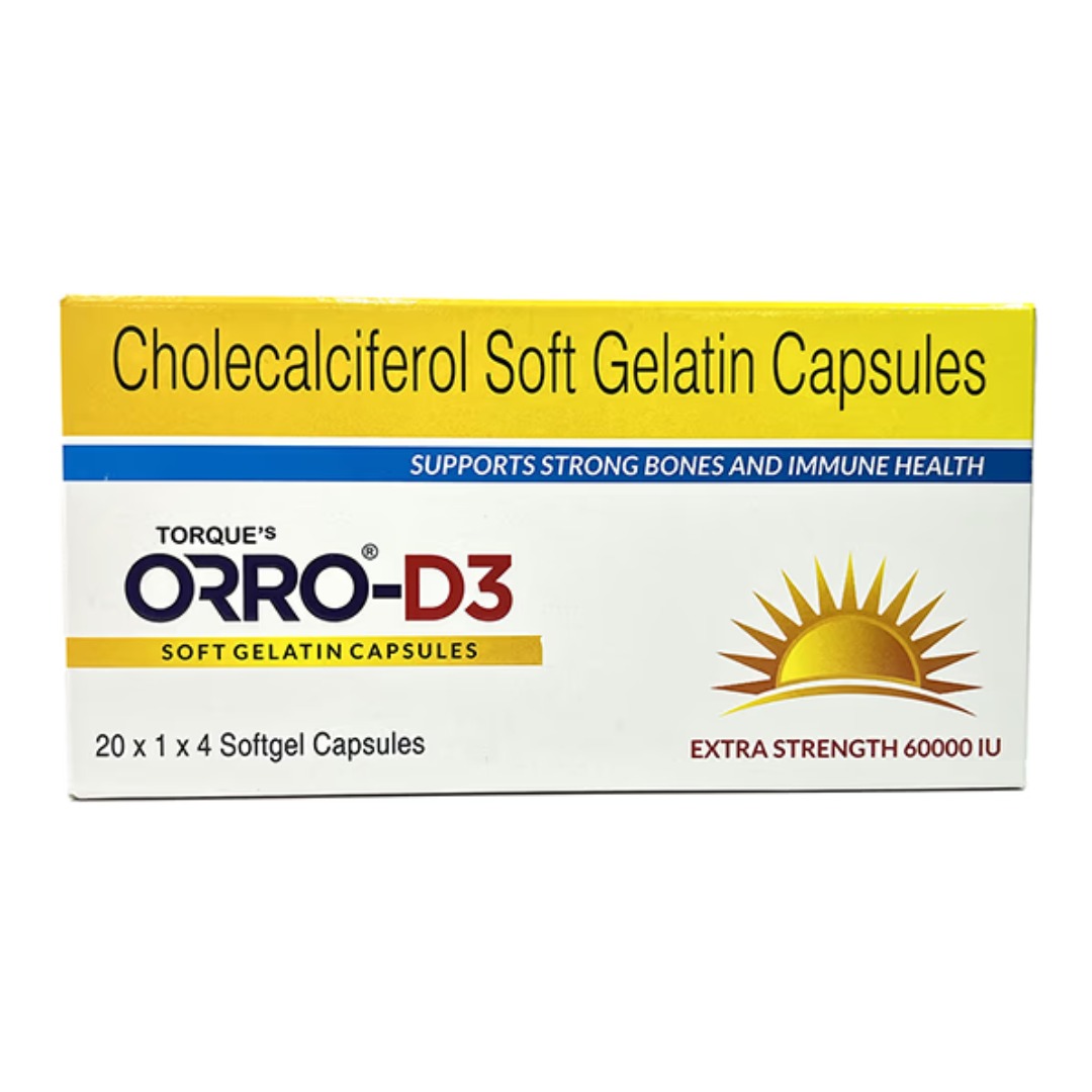 Orro D3 60k Capsule - Uses, Benefits, Side Effects & Price