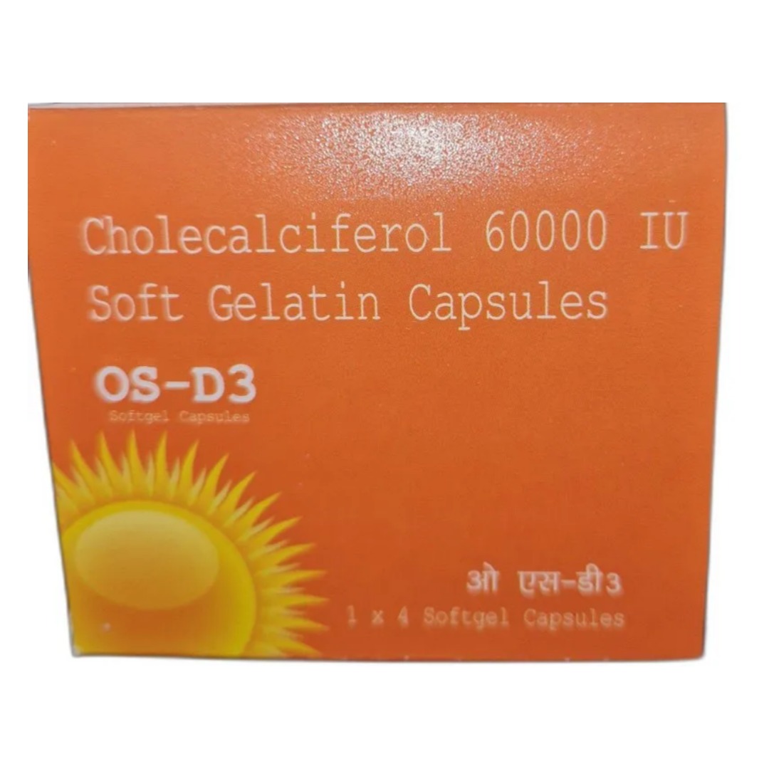 Os D3 Softgel Capsule - Uses, Benefits, Side Effects & Price