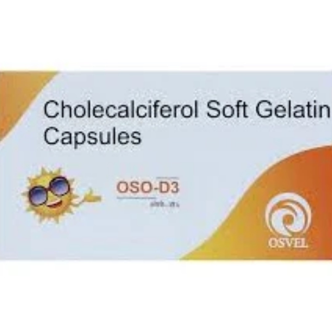 Oso D3 60k Capsule - Uses, Benefits, Side Effects & Price