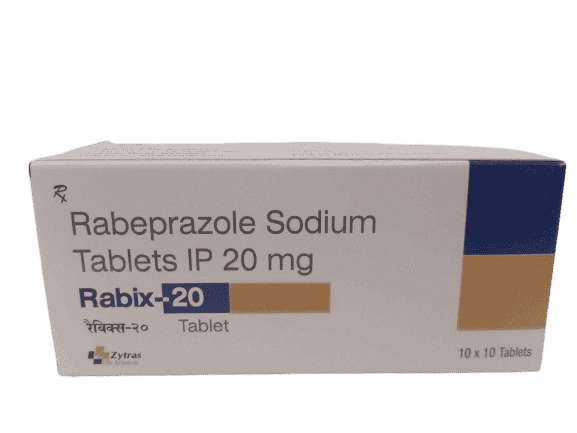 Rabix 20mg Tablet - Uses, Benefits, Side Effects & Price