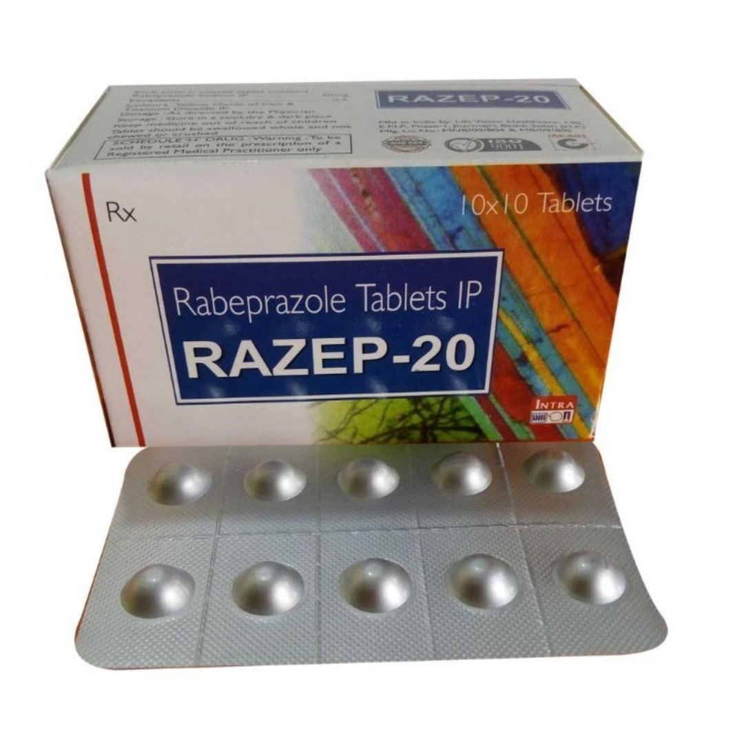 Razep 20mg Tablet - Uses, Benefits, Side Effects & Price