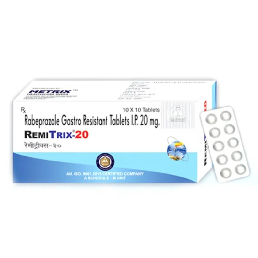 Remitrix 20mg Tablet - Uses, Benefits, Side Effects & Price