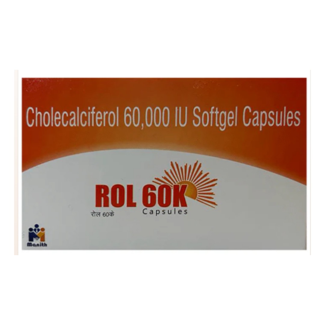 Rol 60k Capsule - Uses, Benefits, Side Effects & Price