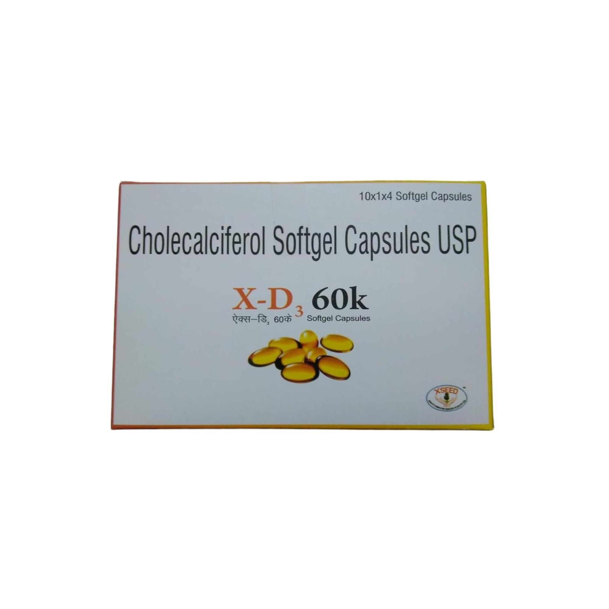 X D3 60k Softgel Capsule - Uses, Benefits, Side Effects & Price