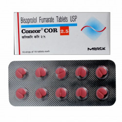 Concor COR 2.5 Tablet - Uses, Price, Side Effects, Substitute