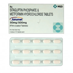Janumet 50mg/500mg Tablet - Uses, Price, Side Effects, Substitute