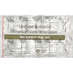 Nexpro RD 40 Capsule SR - Uses, Price, Side Effects, Substitute