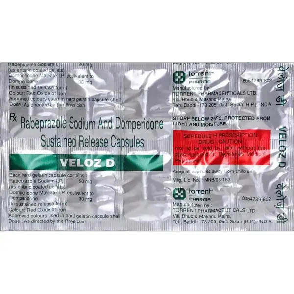 Veloz D Capsule SR - Uses, Price, Side Effects, Substitute