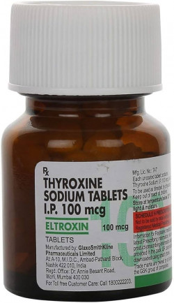 Eltroxin 100mcg Tablet - Uses, Price, Side Effects, Substitute