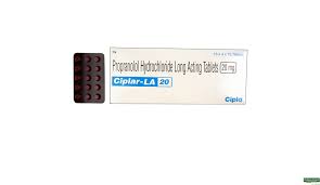 Ciplar-LA 20 Tablet - Uses, Price, Side Effects, Substitute