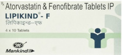 Lipikind-F Tablet - Uses, Price, Side Effects, Substitute