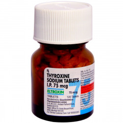Eltroxin 75mcg Tablet - Uses, Price, Side Effects, Substitute