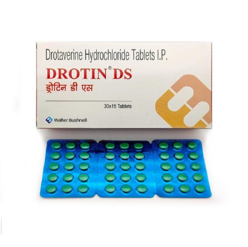 Drotin DS Tablet - Uses, Price, Substitute, Side Effects and Benefits