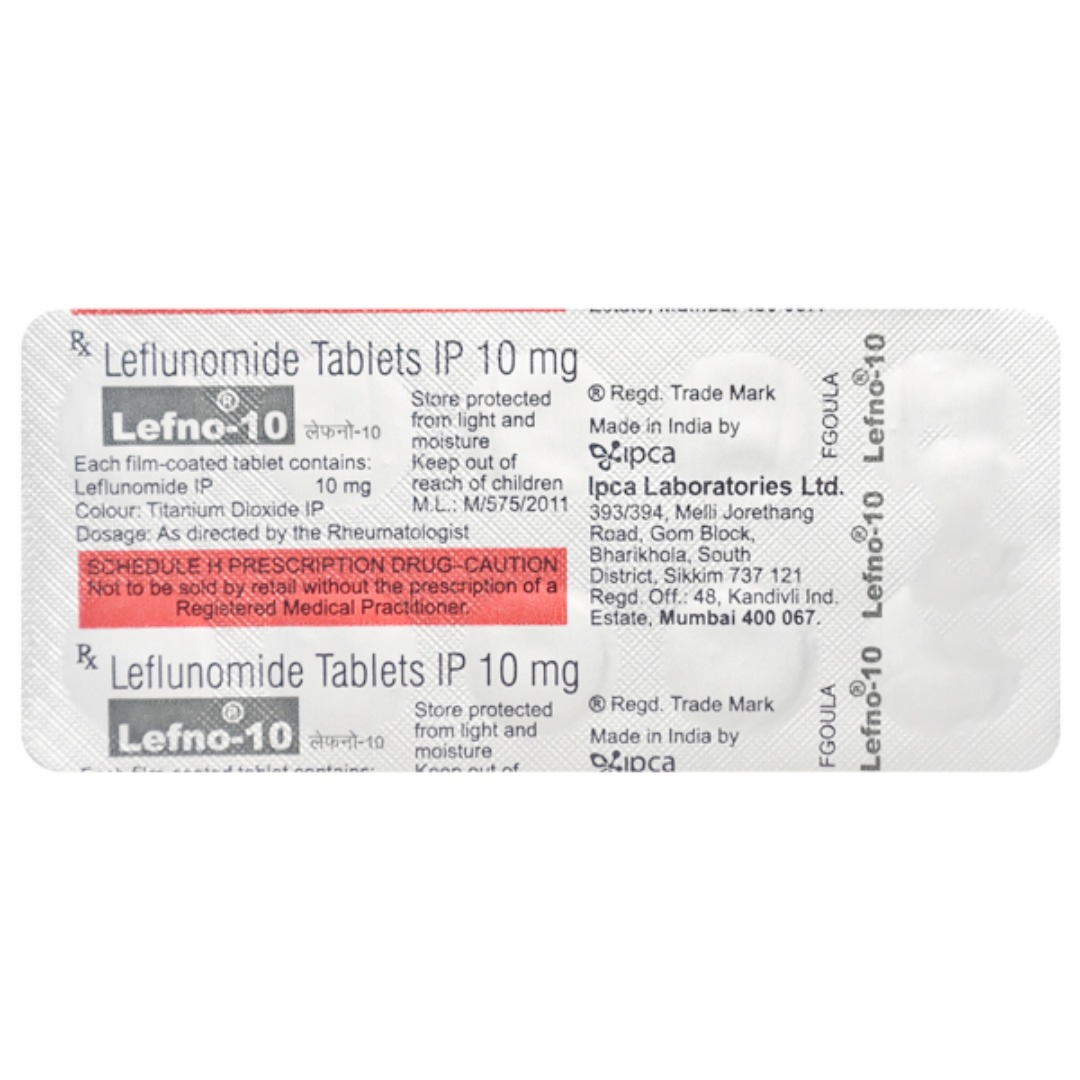 Lefno 10 Tablet - Uses, Price, Side Effects, Substitute
