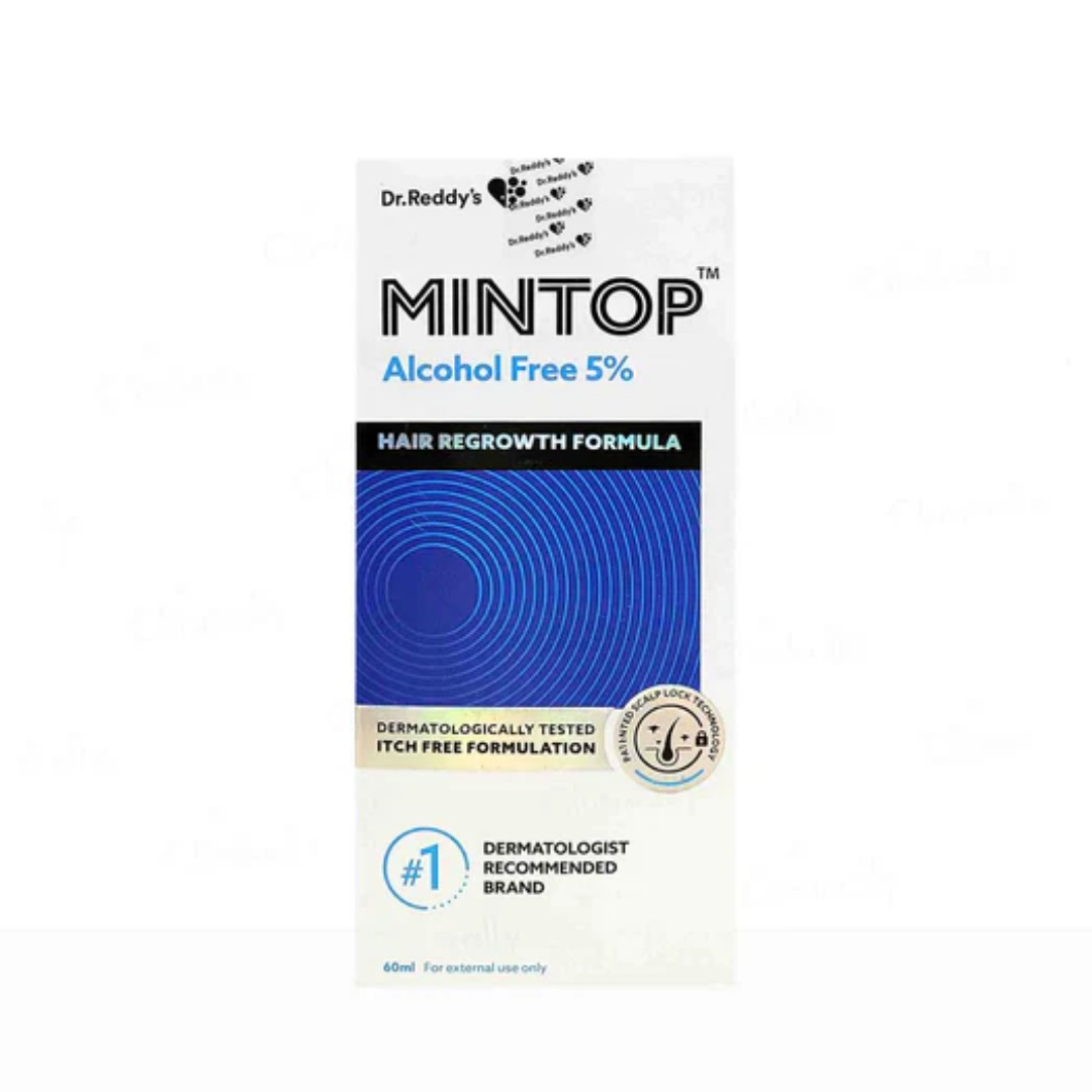 Mintop Alcohol Free 5% Solution - Uses, Price, Side Effects, Substitute