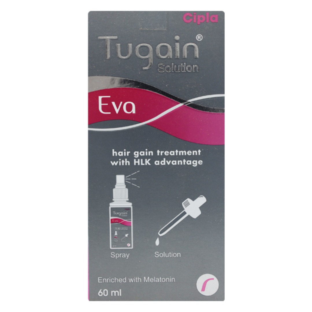 Tugain Eva Solution - Uses, Price, Side Effects, Substitute