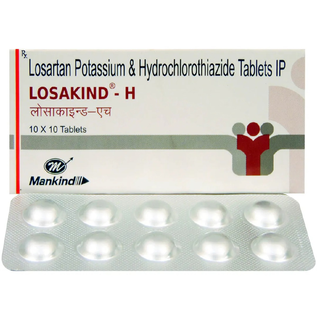 Losakind-H Tablet - Uses, Price, Side Effects, Substitute