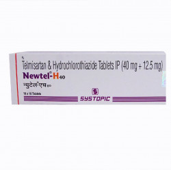 Newtel-H 40 Tablet - Uses, Price, Side Effects, Substitute