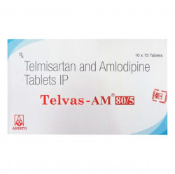 Telvas-AM 80/5 Tablet - Uses, Price, Side Effects, Substitute