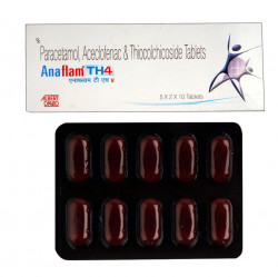 Anaflam TH 4 Tablet - Uses, Price, Side Effects, Substitute