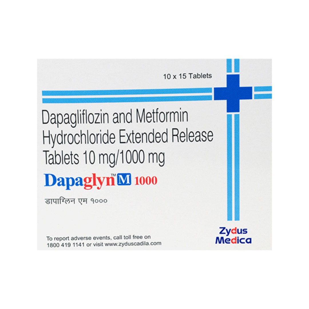 Dapaglyn M 1000 Tablet ER - Uses, Price, Side Effects, Substitute