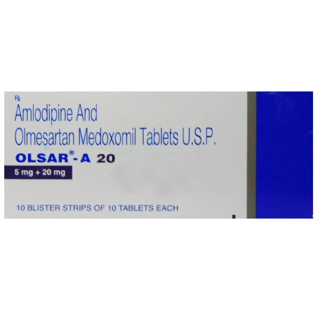 Olsar-A 20 Tablet - Uses, Price, Side Effects, Substitute