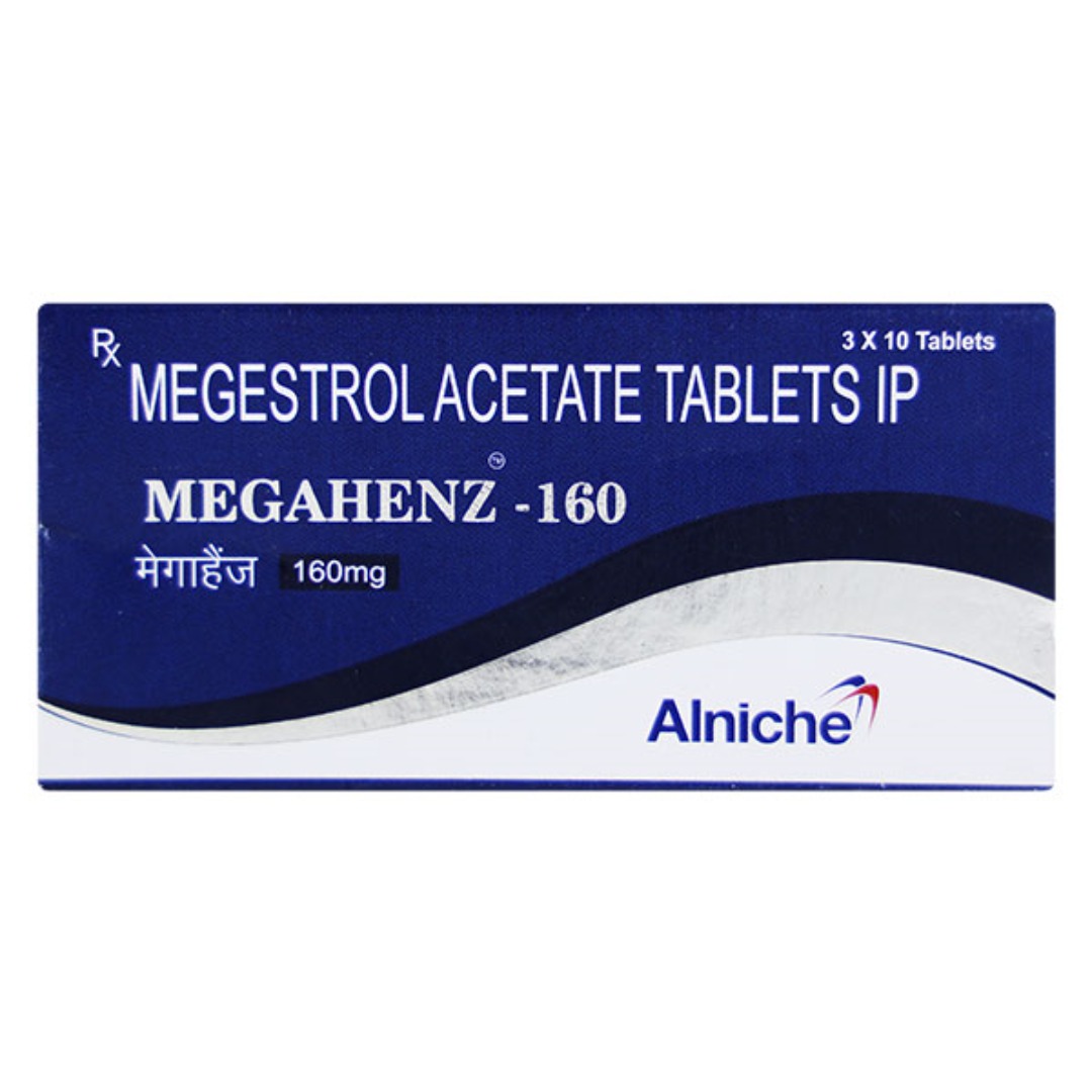 Megahenz 160mg Tablet - Uses, Price, Side Effects, Substitute