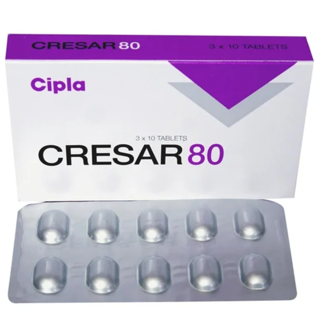 Cresar 80H Tablet - Uses, Price, Side Effects, Substitute