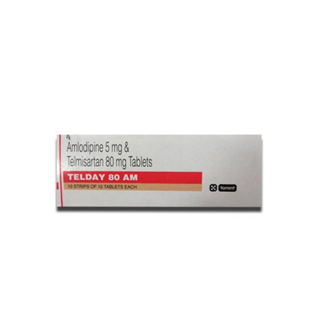 Telday 80 AM Tablet - Uses, Price, Side Effects, Substitute