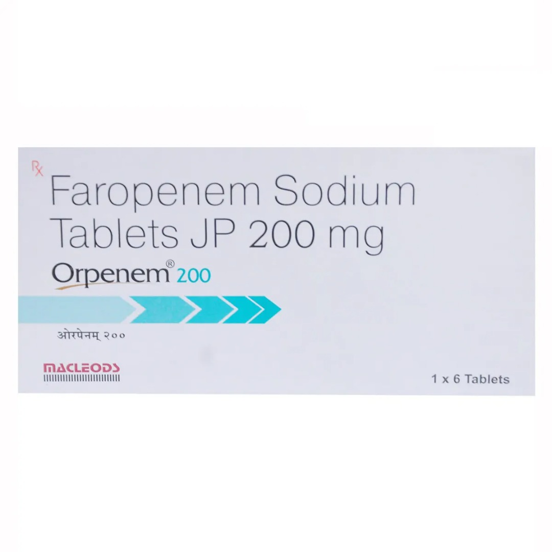 Orpenem 200 Tablet - Uses, Price, Side Effects, Substitute