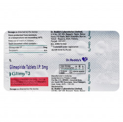 Glimy 3 Tablet - Uses, Price, Side Effects, Substitute