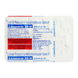 Losanorm 50-H Tablet - Uses, Price, Side Effects, Substitute
