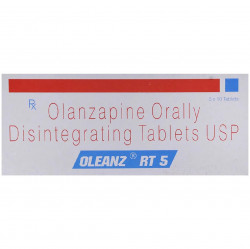 Oleanz RT 5 Tablet - Uses, Price, Side Effects, Substitute
